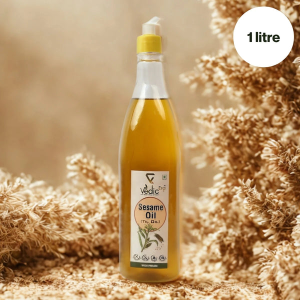 Wood Pressed Sesame Oil – The Traditional Extract